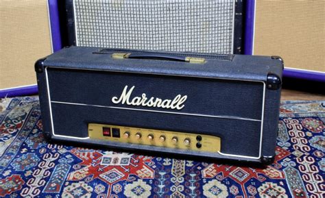 1978 Marshall Master Model 100 Watt Lead 2203 Guitar Amplifier Made In