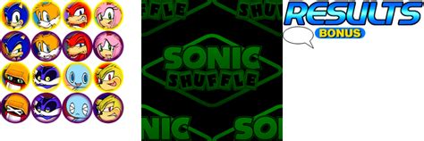 The Spriters Resource Full Sheet View Sonic Shuffle Results Screen