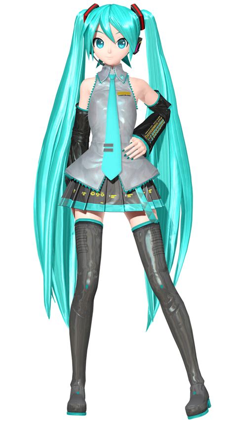 Mmd Pdaft Default Hatsune Miku Mk Ii By Roki P On Deviantart