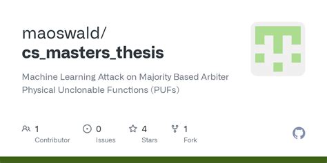 Github Maoswaldcsmastersthesis Machine Learning Attack On