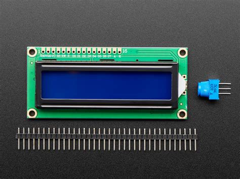 Adafruit 16x2 Lcd Display Bandw Variant Arduino Wiki Fandom