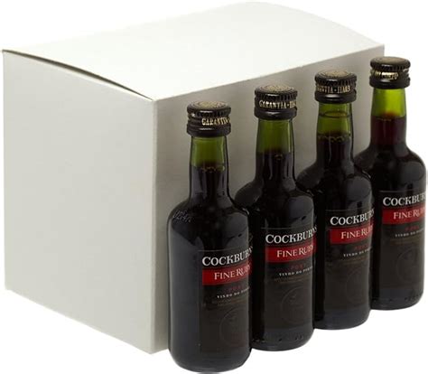 Cockburns Fine Ruby Port 5cl Miniature 12 Pack Amazon Co Uk Grocery
