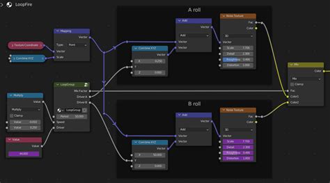 Animation Perfect Loop With Material Nodes Using Noise Texture Moving