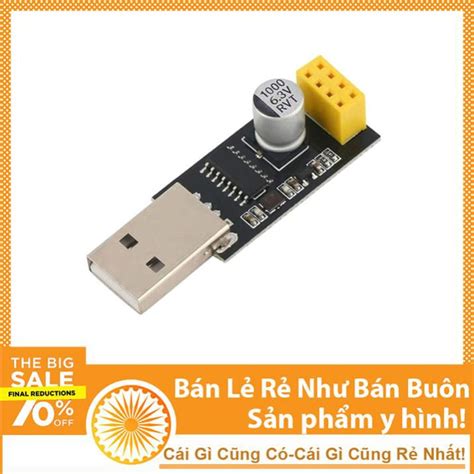 Mạch Nạp Esp8266 Esp 01 Ch340 Usb To Esp8266 Esp01 Mạch Nạp Code