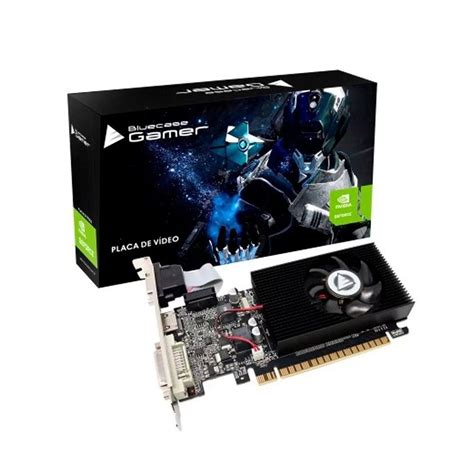 Placa De Vídeo Bluecase Geforce Gt730 128bits 2gb Gddr3 Em Promoção
