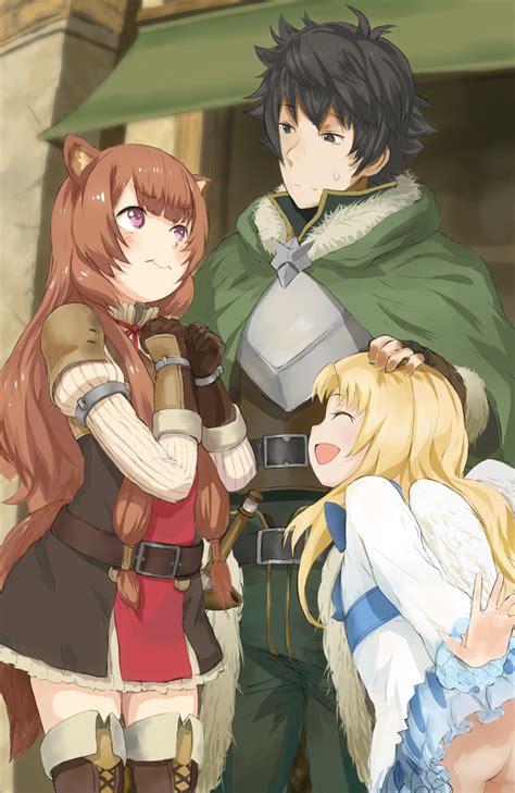 Raphtalia Iwatani Naofumi And Filo Tate No Yuusha No Nariagari