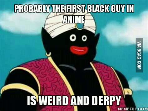 Happy Mr Popo Dragon Ball Z Gag
