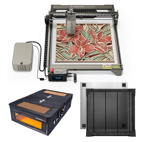 Atomstack S40 Pro 40w Air Assist Fb2 Honeycomb Laser Nozzler