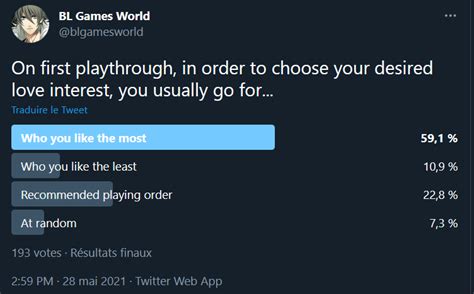 Bl Games World On Twitter Im Honestly Surprised Players Would Rather