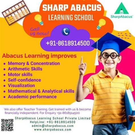 Sharp Abacus Learning School Abacus And Online Abacus Teacher Training From Bengaluru