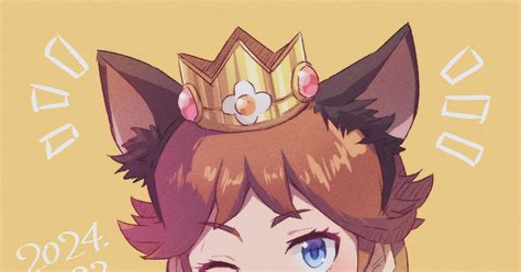Smash Bros Super Smash Bros Ultimate Princess Daisy 猫 Pixiv