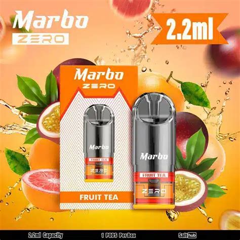 หัวพอต Marbo Zero Fruit Tea 2 2ml ศูนย์รวมพอตไฟฟ้า ราคาถูก จากแบรนด์ชั้นนำของวงการ
