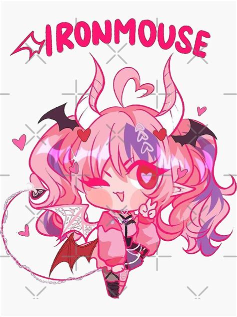 Iron Mouse 47 Sticker For Sale By Dark Meme Redbubble