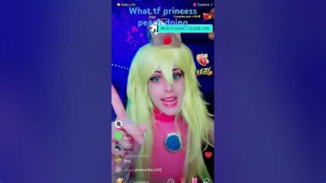 Princess Peach Got Her Late Job Working For Tik Tok Live 💀 Tiktok
