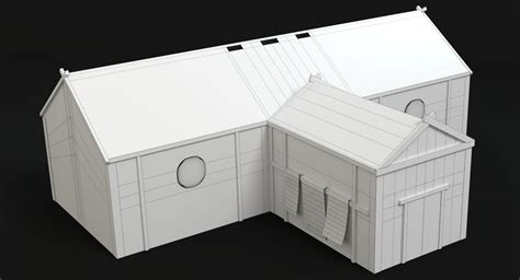 Viking Longhouse Modelo 3d 10 3ds Blend Dae Fbx Obj Free3d