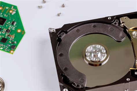 Premium Photo Disassembled Hard Drive Disk From The Computer A Drive To Repair
