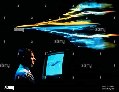 Flight Simulation Composite Image Showing Flight Simulations Of The