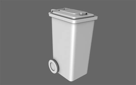 3d Model Garbage Bin