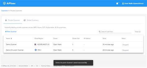 Deploy Scanners Documentation