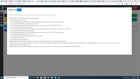 Rhasspy Dont Understand Any Voice Input From Microphone Help