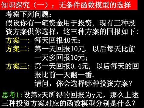 20121031高一数学 3 2线性函数、对数函数和指数函数模型 Word文档在线阅读与下载 无忧文档
