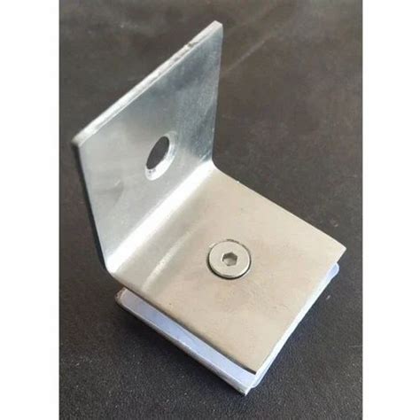 Wall Stainless Steel Glass L Connector Size 5 Inch At Rs 70piece In
