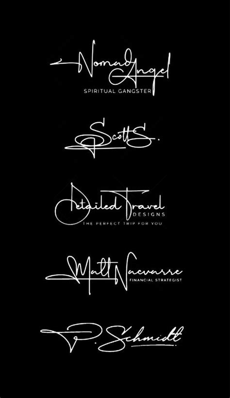 Get Handwriting Scripted Signature Cursive Handwritten Signature Logo Us 10 Signature