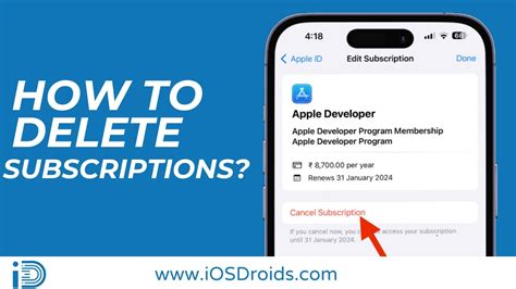 How To Delete Subscriptions On Iphone Youtube