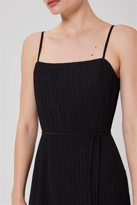 Pleated Column Dress Our Second Nature