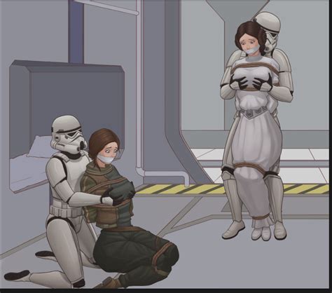 Rule 34 A New Hope Bondage Breast Grab Breast Grab From Behind Gag