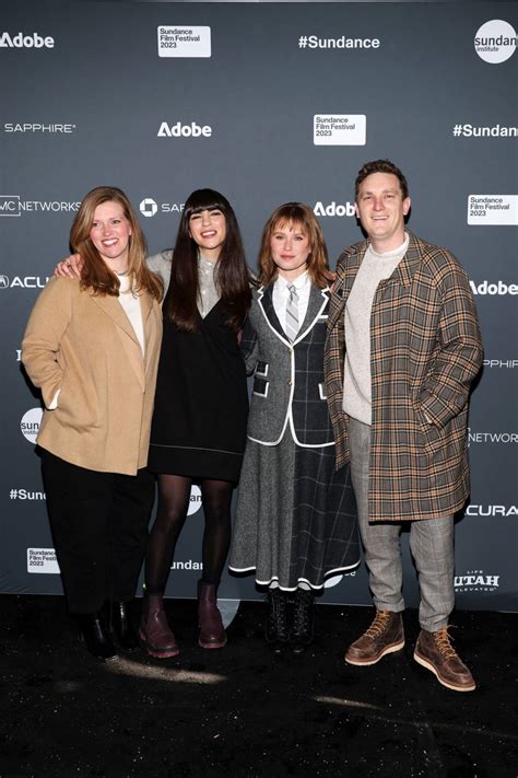 ELIZA SCANLEN At The Starling Girl Premiere At Sundance Film Festival HawtCelebs