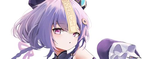Chica De Anime Caliente Qiqi Impacto Genshin K Descarga De Fondo De Pantalla
