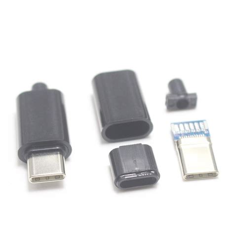 1set Diy 24pin Usb C Usb 31 Type C Usb C Male Sol Grandado