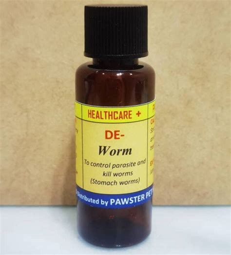 Pawster Deworm Deworm Solution For Cat And Dog Ubat Cacing Untuk