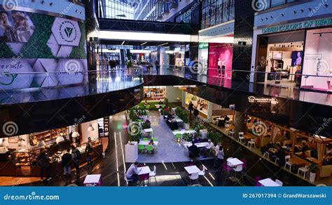 Warsaw Poland 19 January 2023 The Modern Interiors Of Plac Unii