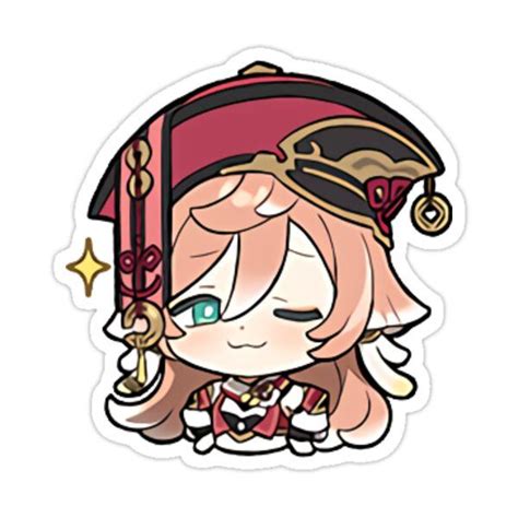 Genshin Impact Yanfei Style 2 Sticker For Sale By Amanda Loveless