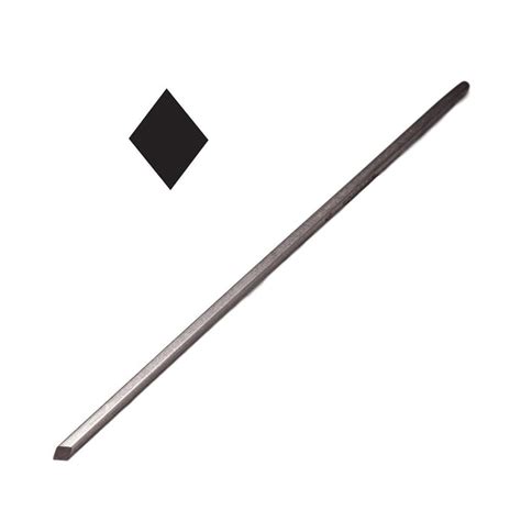 E C Muller Gravers Carbon Steel Square Sizes 4 10