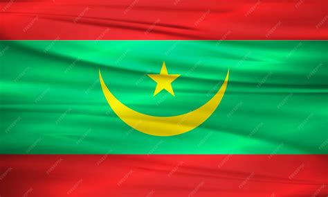 Premium Vector Illustration Of Mauritania Flag And Editable Vector