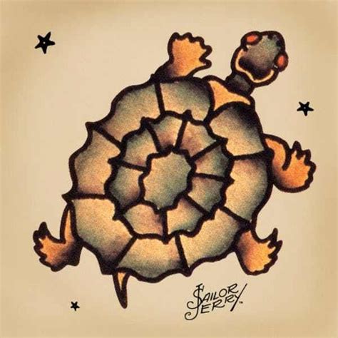 Traditional Shellback Tattoos My Base Guide Polar Bear Turtles