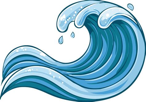 Cartoon Wave Vector Art Icons And Graphics For Free Download