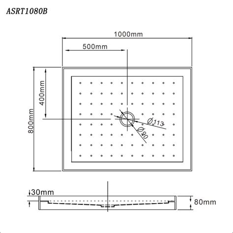 Buy Elegant Square Extra Strong Acrylic Fiberglass Shower Base Tile