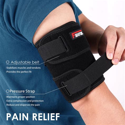 Bicep Tendonitis Brace Compression Sleeve Support Upper
