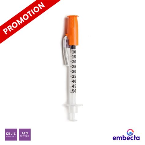 Seringue à Insuline Sécurisée Embecta Bd Kelis Medical