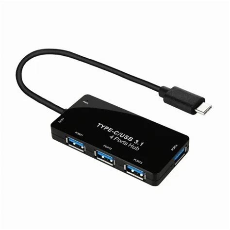 Hub Convertidor Tipo C A 4 Puertos Usb 31 Pcmart