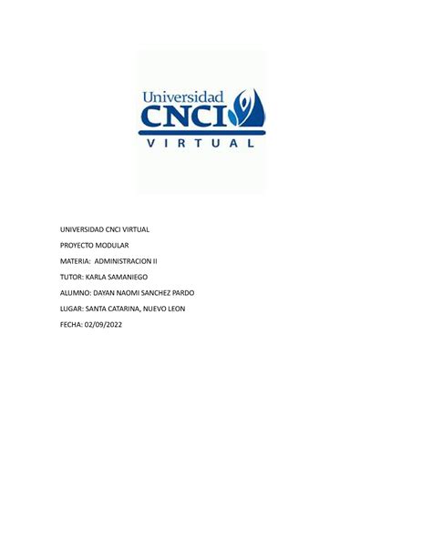 Universidad Cnci Virtual Karla Proyecto Modular Universidad Cnci
