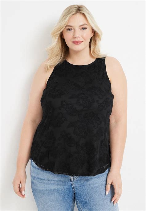 Maurices Plus Lace High Neck Tank Top Mall Of America®