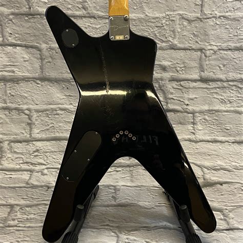 Dean Dbd T Dimebag Darrell Tribute Black Electric Guitar Evolution Music