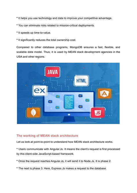 ppt mean stack architecture how does it work powerpoint