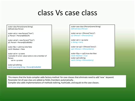 Scala Case Of Case Classes Pptx