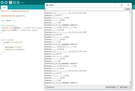 Neo 6m V2 Gps Not Working Sensors Arduino Forum